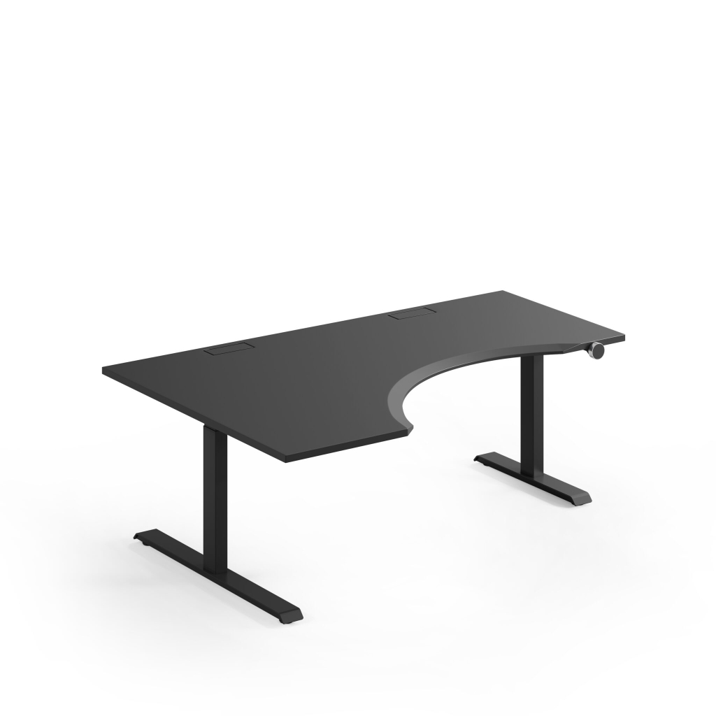 Battlestation Reaper Corner Gaming Desk - Elevate Ergonomics