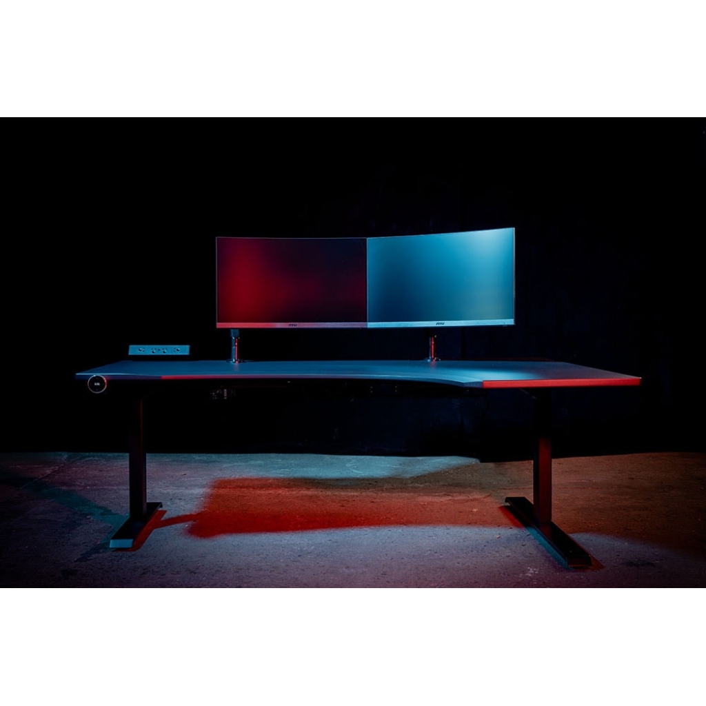 Battlestation Reaper Corner Gaming Desk - Elevate Ergonomics