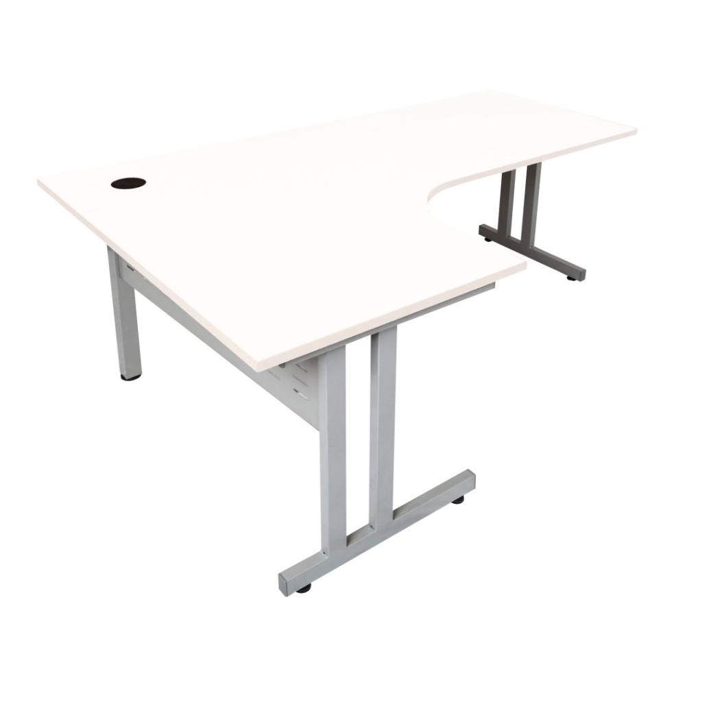 C Leg Corner Workstation - Elevate Ergonomics