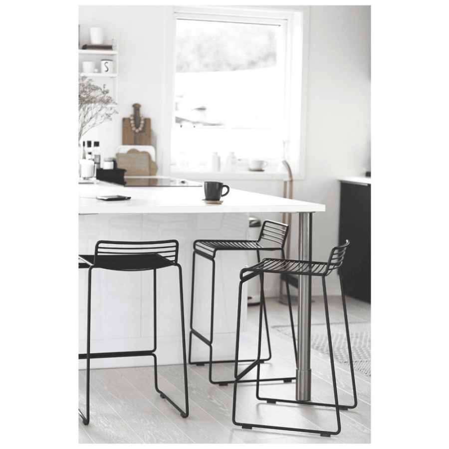 Ingrid Steel Wire Bar Stool - Elevate Ergonomics